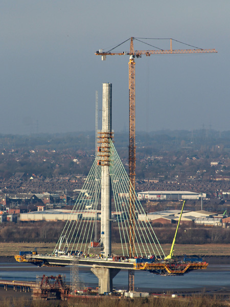 Mersey Gateway hits two milestones in a day - Bridge Design ...